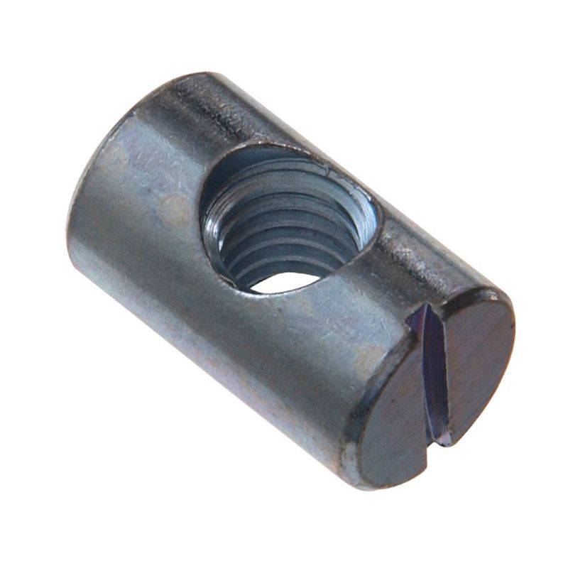M4 M5 M6 M8 M10 Slotted Cross Dowel Barrel Nut With Hole - Huaxianglian